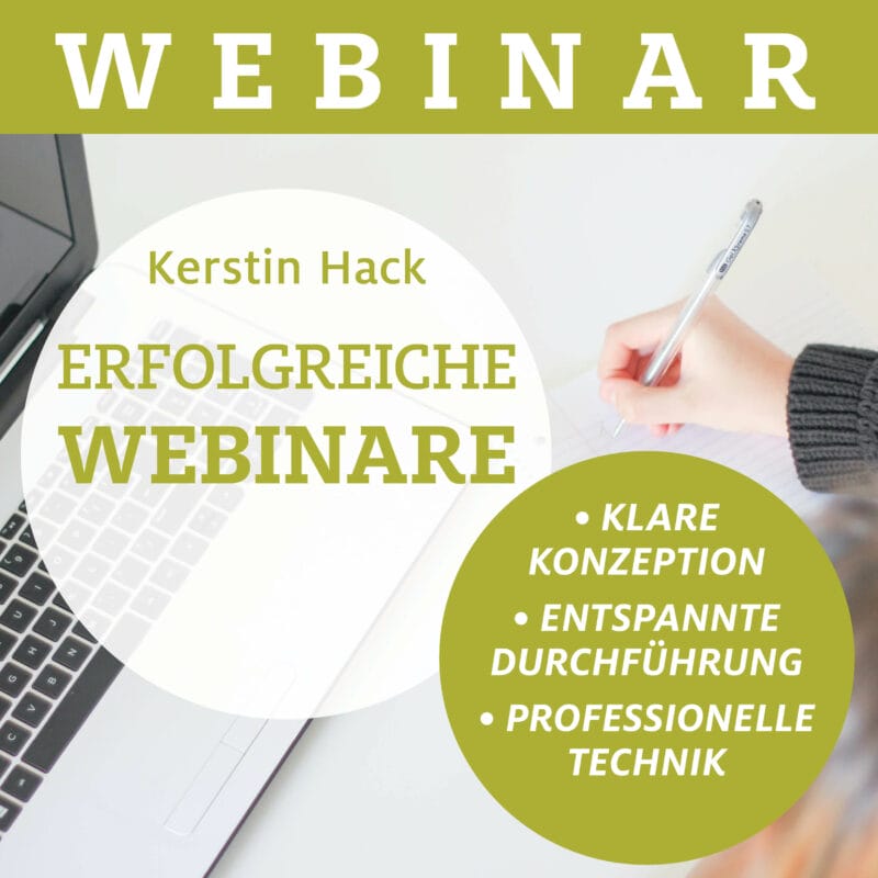 Webinar: Erfolgreiche Webinare durchführen | down-to-earth.de